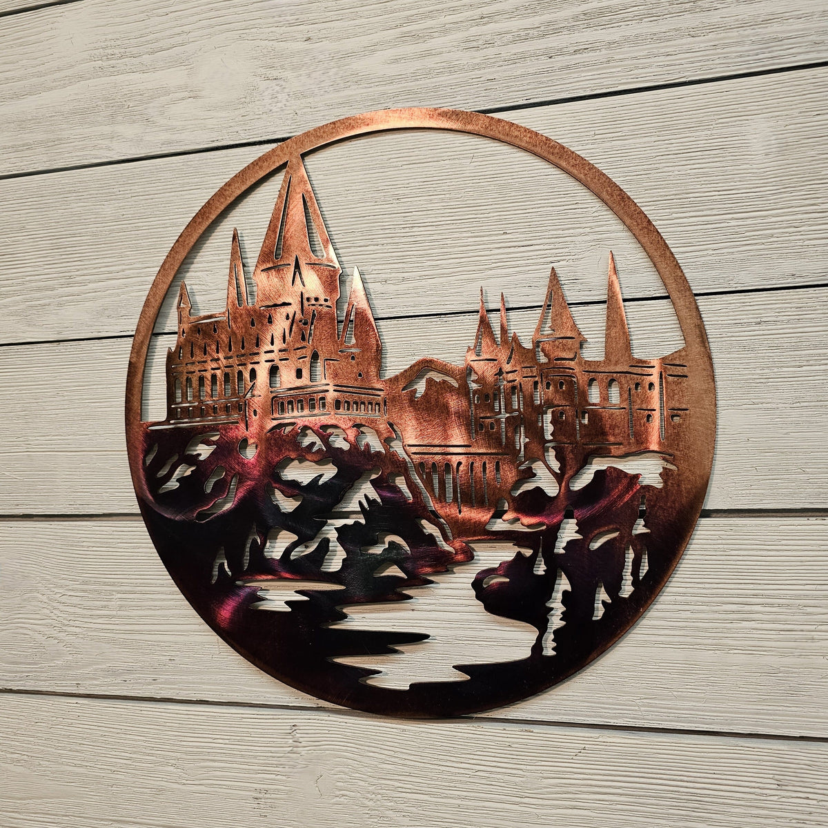 Mystical Castle Metal Wall Art – Third Shift Fabrication