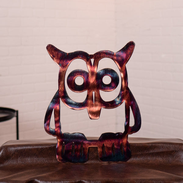 Owl Metal Wall Decor – Third Shift Fabrication