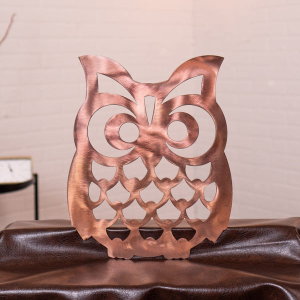 Owl Metal Wall Decor – Third Shift Fabrication
