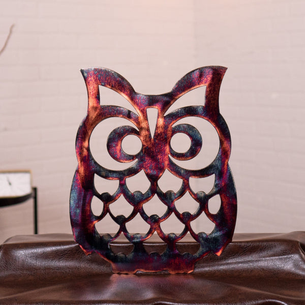 Owl Metal Wall Decor – Third Shift Fabrication